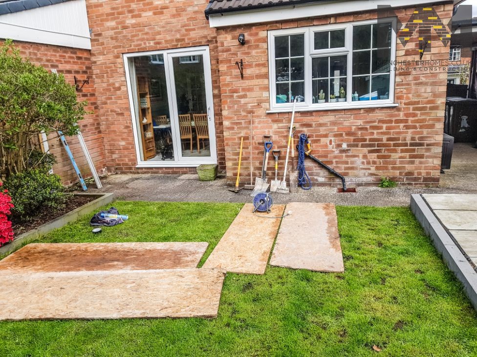 Rear Living Room Extension – Cheadle - Manchester Homes
