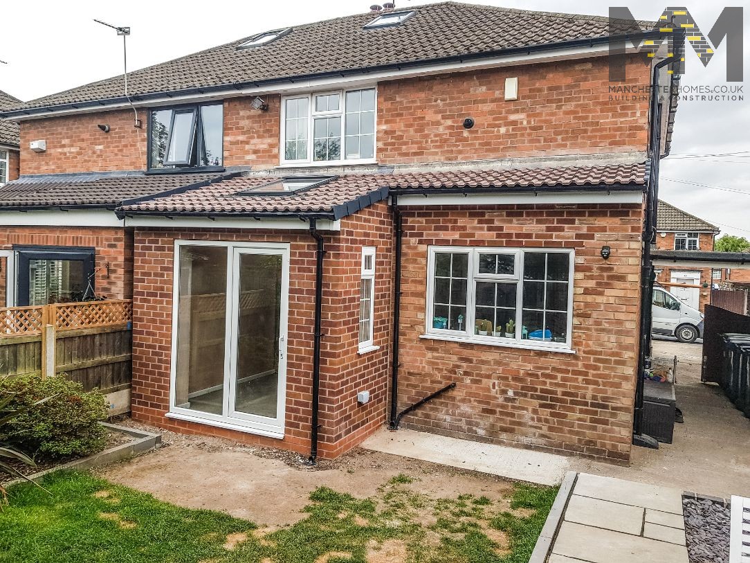 Rear Living Room Extension – Cheadle - Manchester Homes